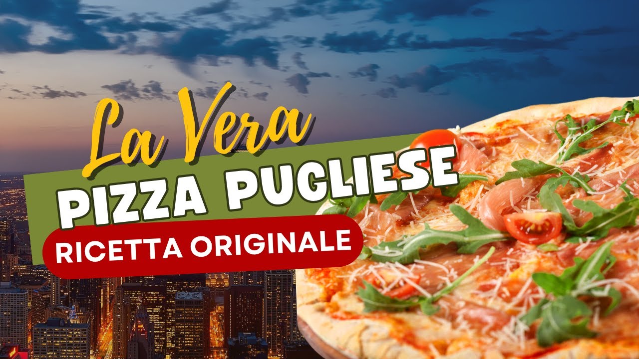 La ricetta SEGRETA della pizza pugliese - YouTube
