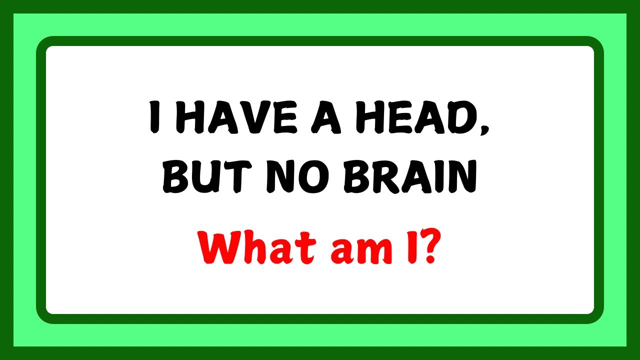 Top 20 Tricky Riddles Quiz | Riddle Questions and Answers| Interesting ...