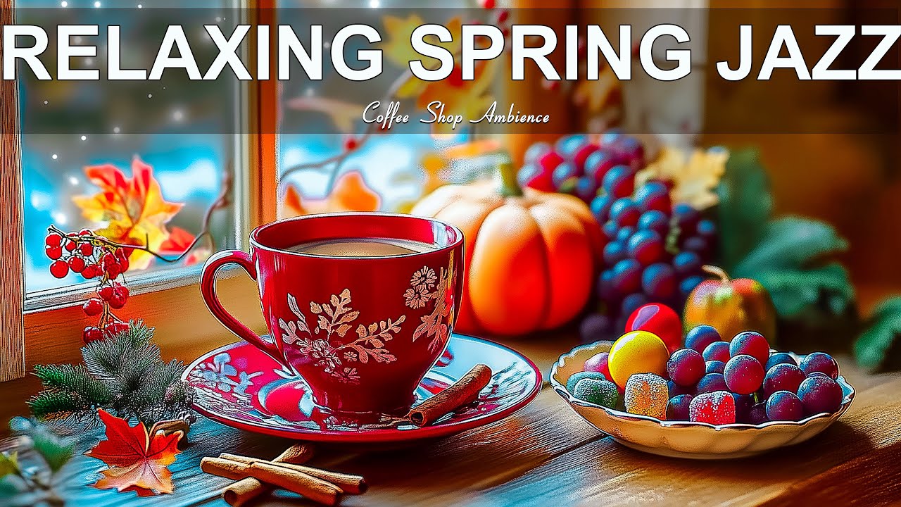 Relaxing Spring Jazz Cafe - Smooth Jazz Instrumental Music & Soothing ...