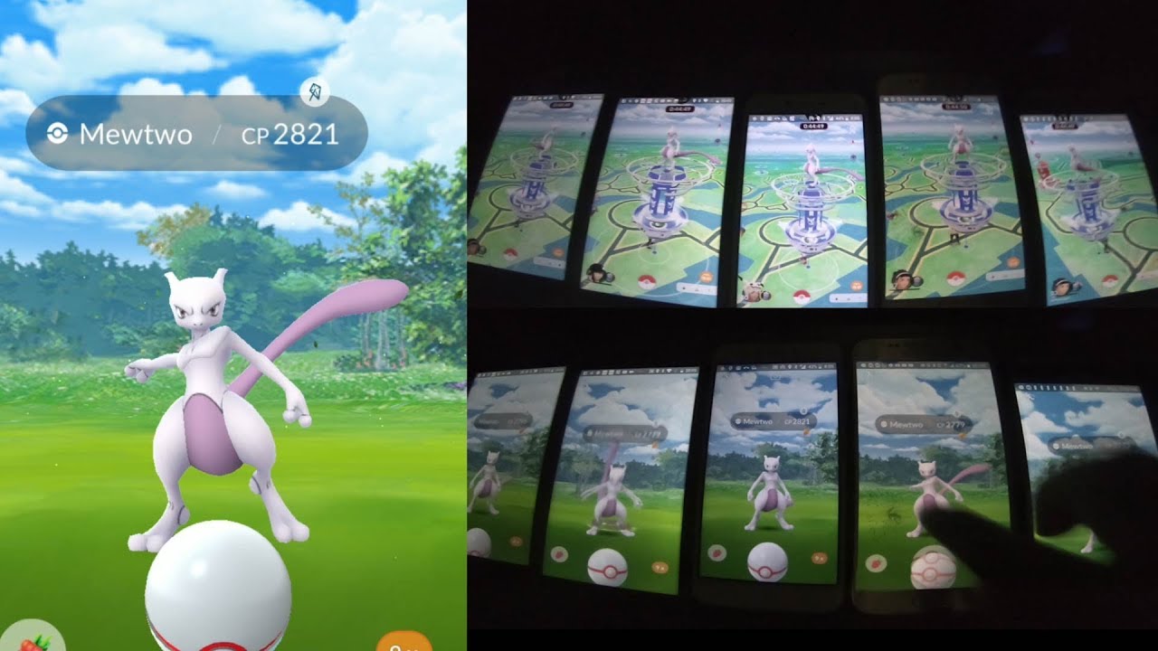 How Mewtwo is meant to be farm in Pokemon Go? - YouTube