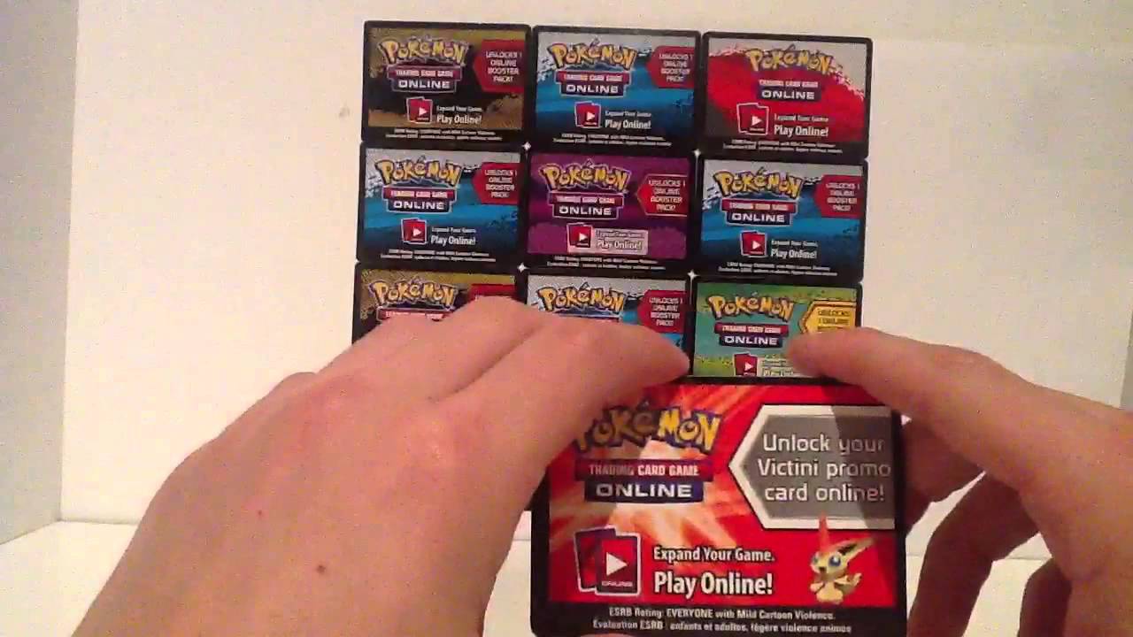 HUGE Weekly Pokemon TCGO code card raffle! #4 - YouTube