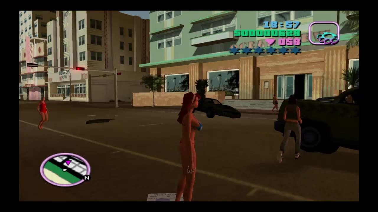 Grand Theft Auto: Vice City Candy & Mercedes Free-Roam Gameplay - YouTube