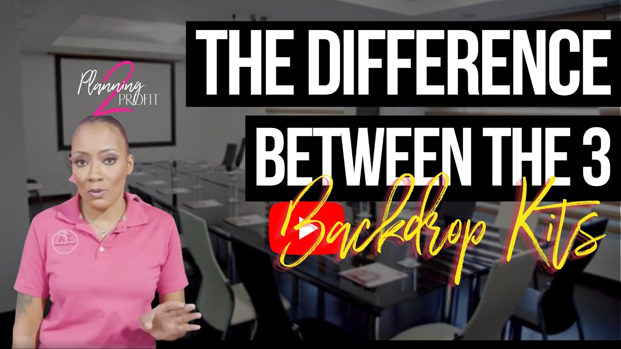 3 Different Size Backdrop Stands | Pipe and Drape FAQ's Answered - YouTube