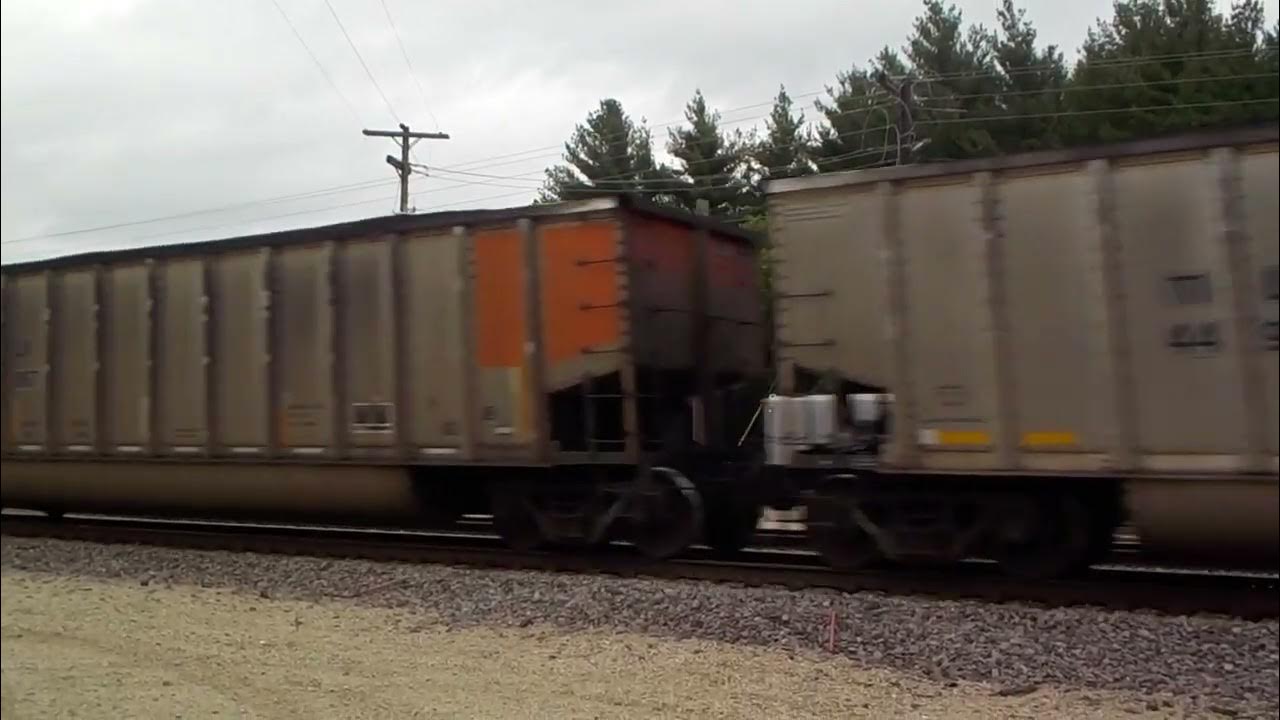 BNSF 9250 w/loaded coal (Dairyland Power-Alma, WI) 8/28/22 - YouTube