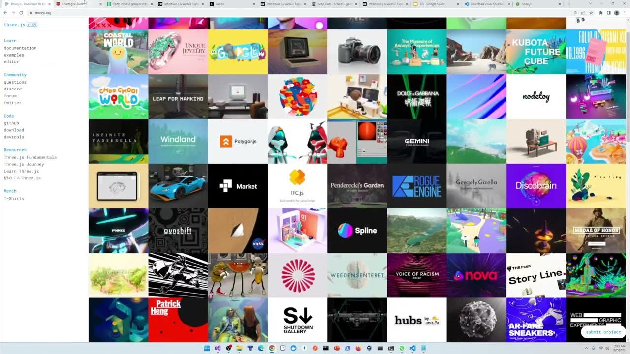 Three JS (three.js) introduction(vid001) - YouTube