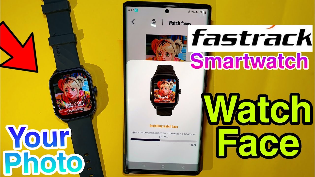 Fastrack Smartwatch Me Apna Photo Kaise lagaye | Set Wallpaper In ...