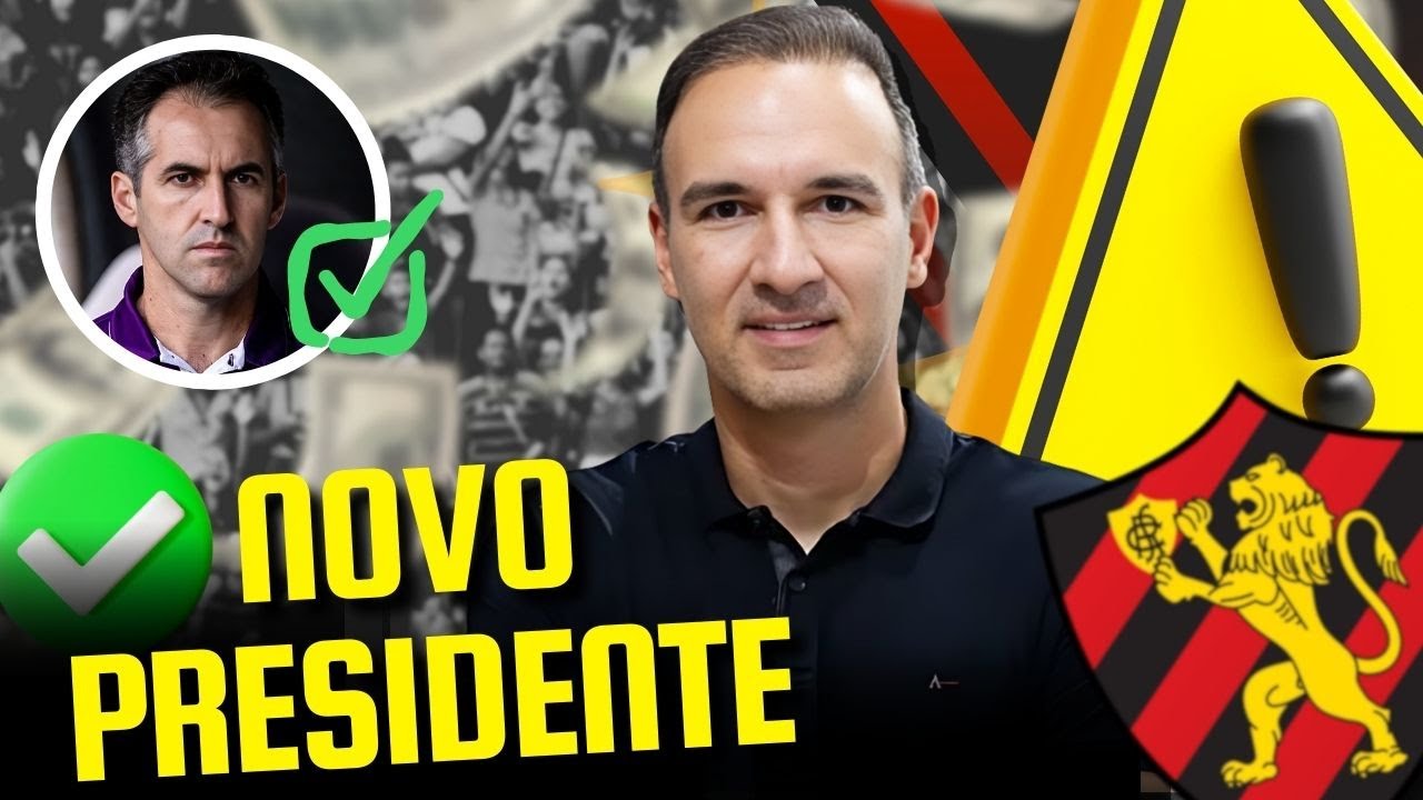 CONFIRMADO! MATHEUS SOUTO MAIOR É ELEITO PRESIDENTE DO SPORT! - VEJA ...