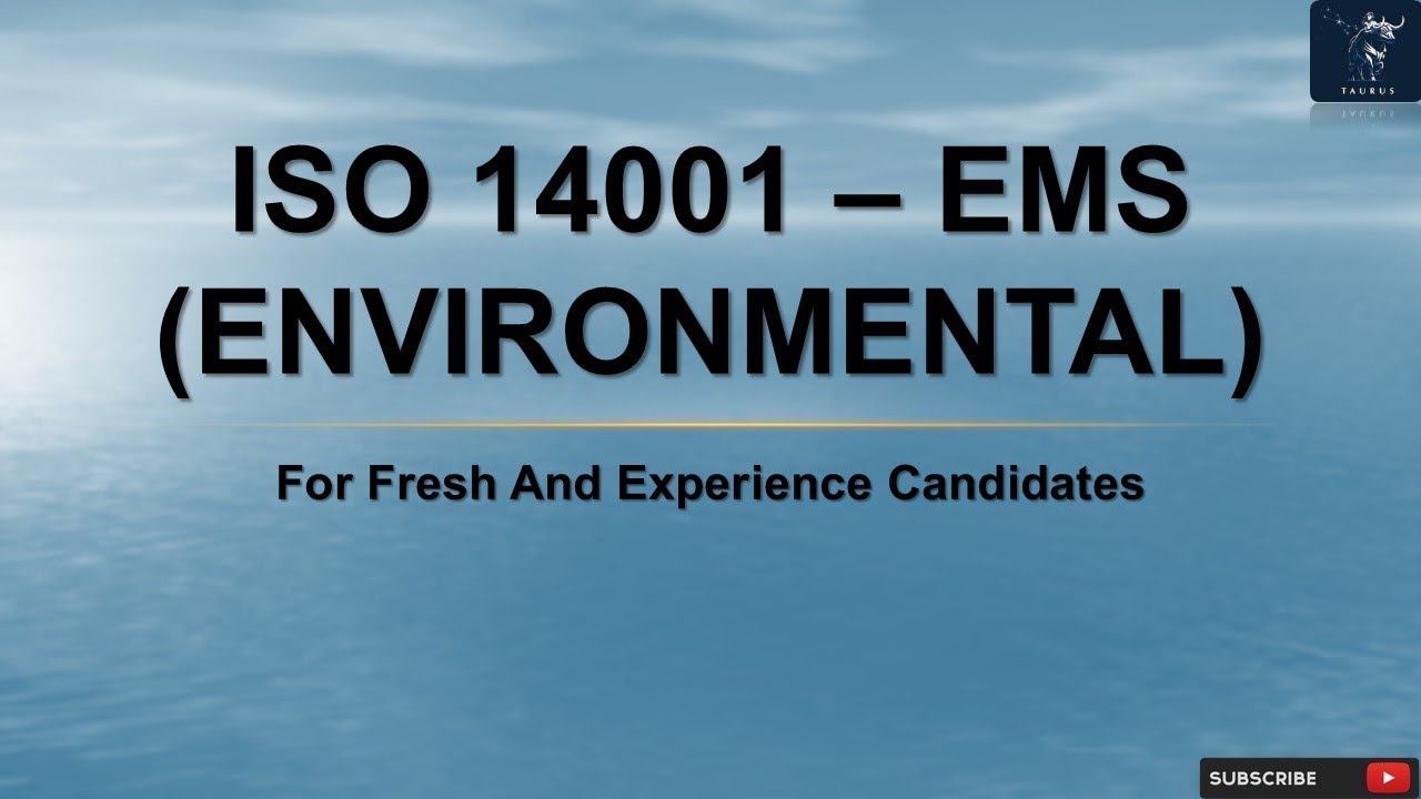 ISO 14001 Environmental Management Systems (EMS) : Navigating ...