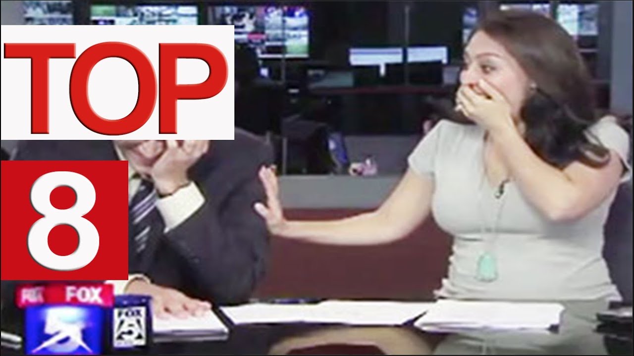 TOP 8 FUNNIEST TV BLUNDERS! - YouTube