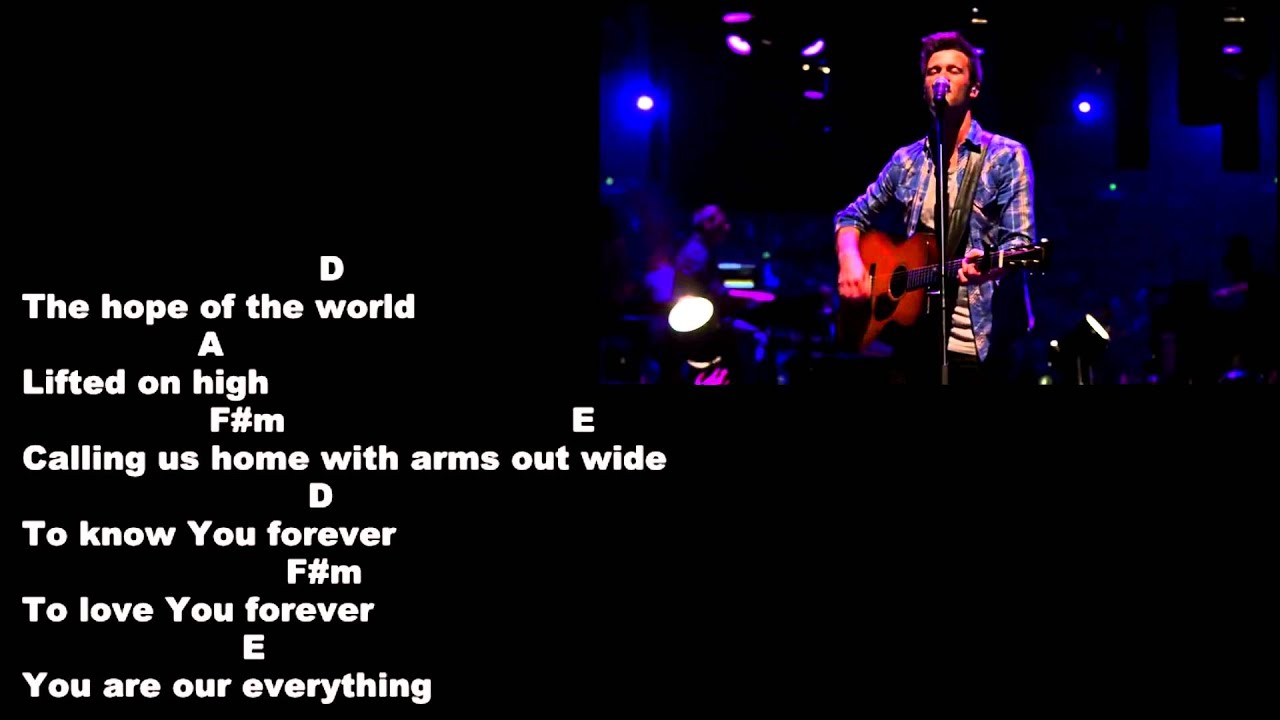 Hillsong - Hope Of The World - Lyrics and chords - YouTube