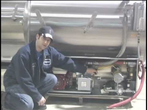 How to operate a small vacuum tank - YouTube