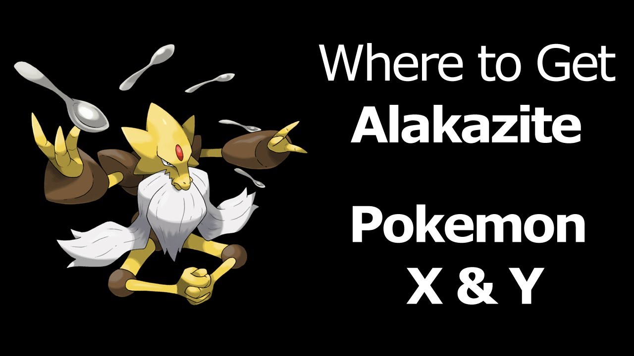 Where to find Alakazite Pokemon X Y Alakazite Mega Alakazam Item ...