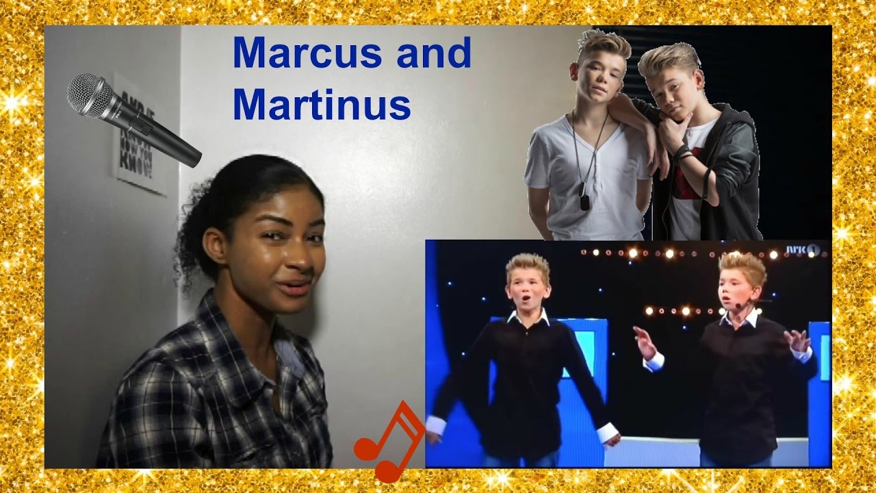 Marcus & Martinus "BEST LIVE VOCALS OF ALL TIME!!" Reaction - YouTube