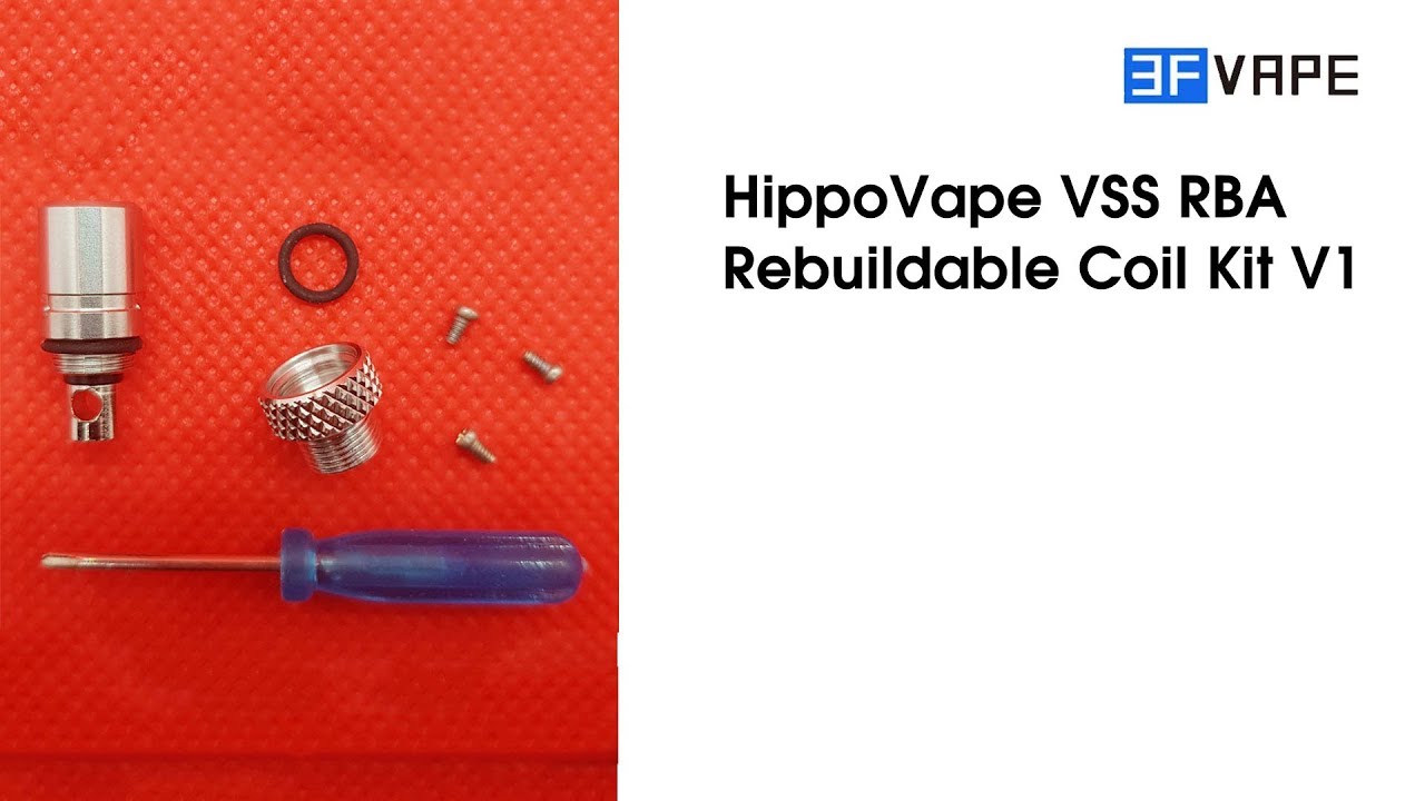 HippoVape VSS RBA Rebuildable Coil Kit V1 - YouTube