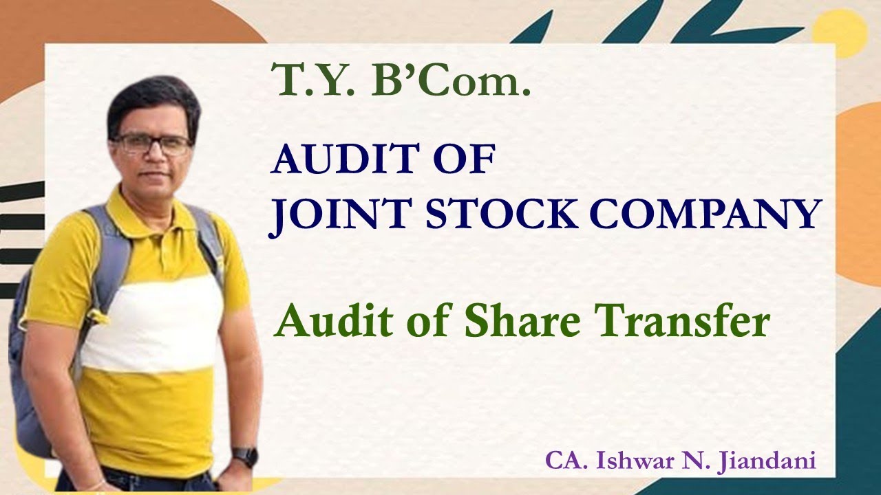 Audit of Share Transfer - YouTube