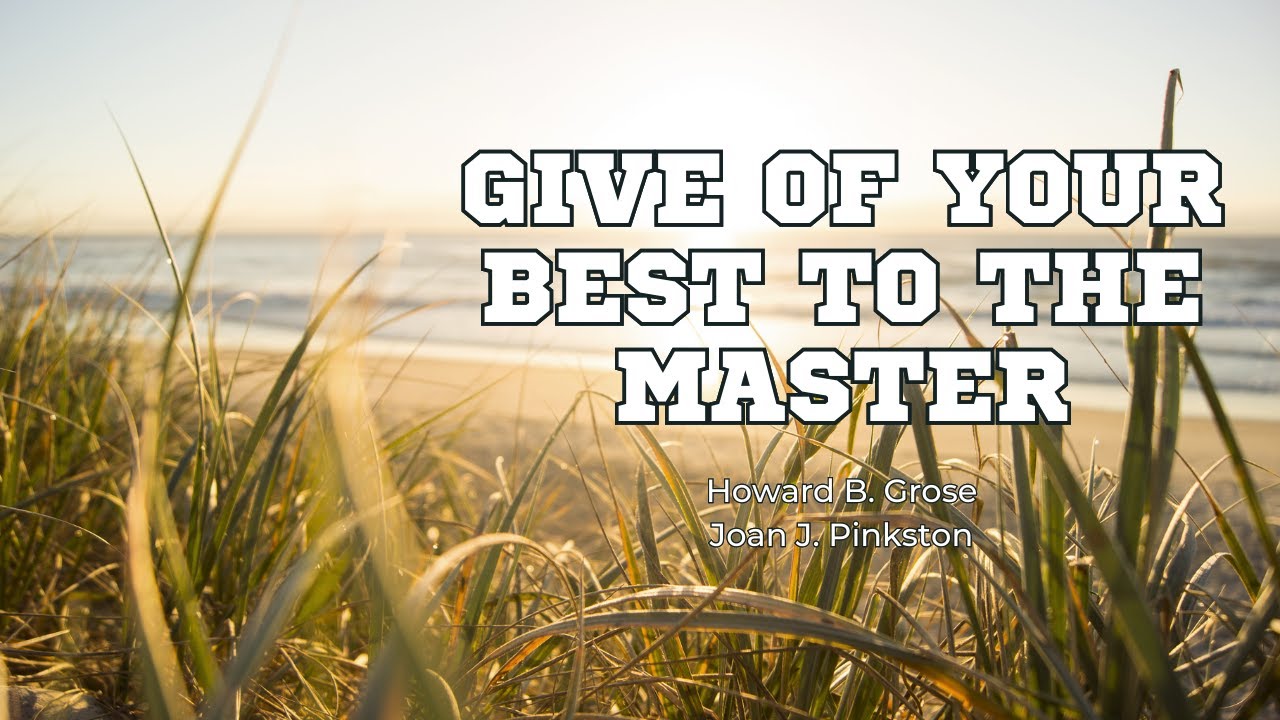 Give of Your Best to the Master | SAB | Alto - YouTube