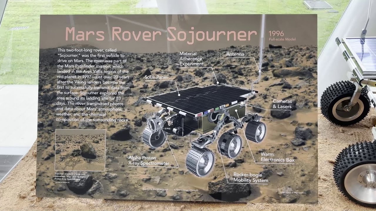 Sojourner Rover - Museum of Flight - YouTube