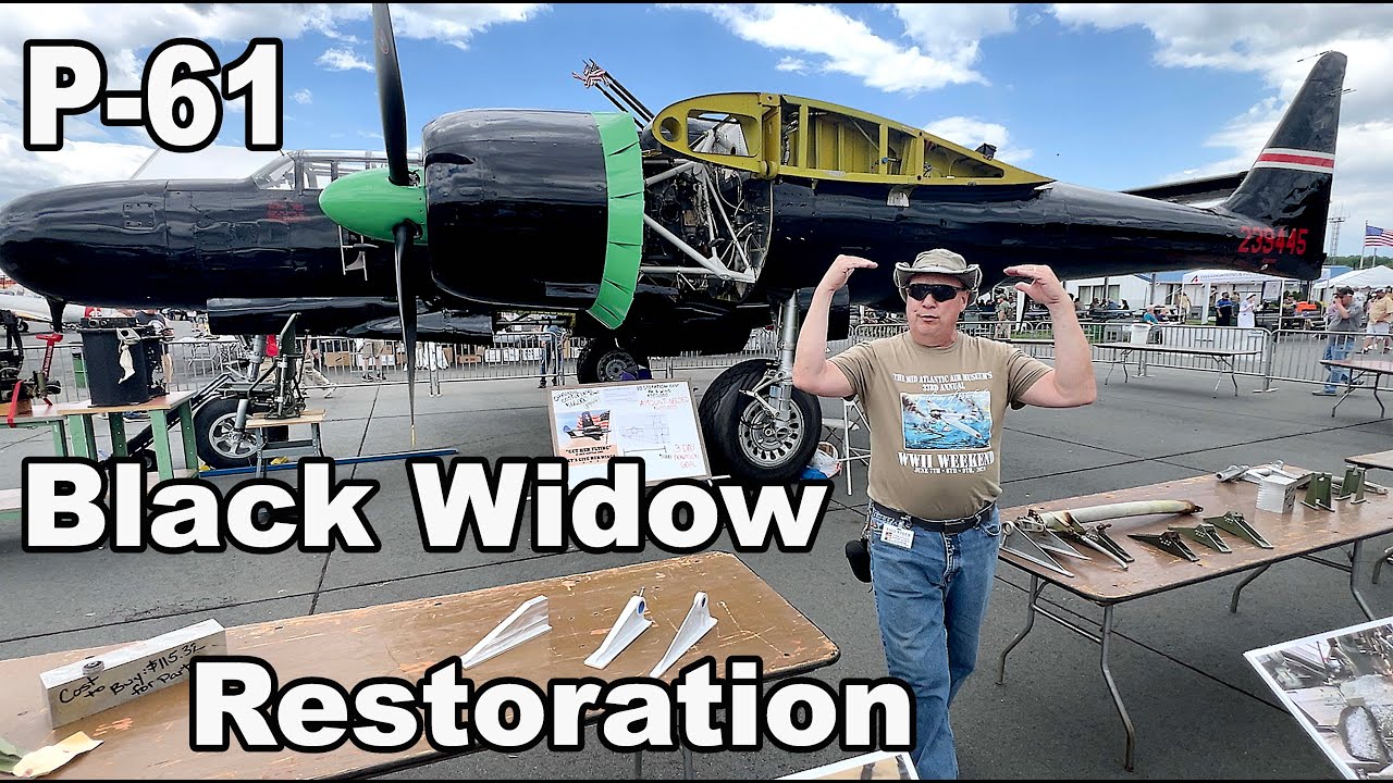 Restoration Update: Extremely Rare! Northrop P-61 Black Widow, Mid ...
