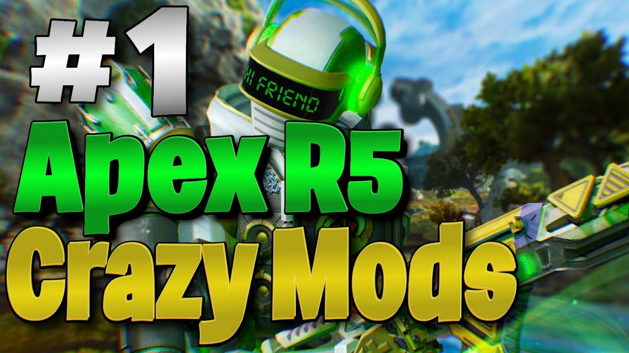 Es ist zu KRANK ! MEGA Apex Modded Clips Reaction R5 Reloaded Part 1 ...