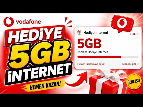 VODAFONE BEDAVA İNTERNET | 5GB BELEŞ İNTERNET KAZAN (GÜNCEL HERKES YAPABİLİR) YENİ KAMPANYA 2026!