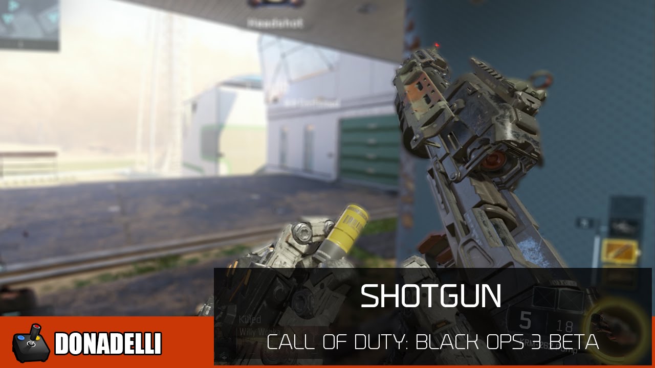 Call of Duty: Black Ops 3 BETA - SHOTGUN - YouTube