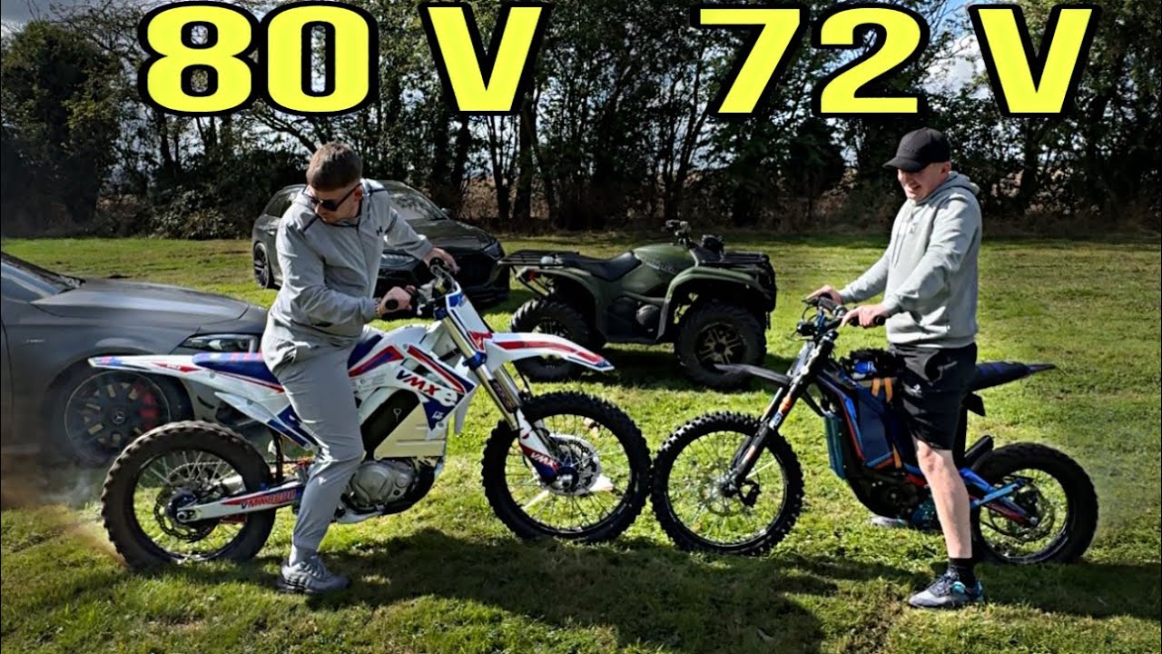 SURRON VS VMX ELECTRIC DIRTBIKE DRIVA DAVE - YouTube