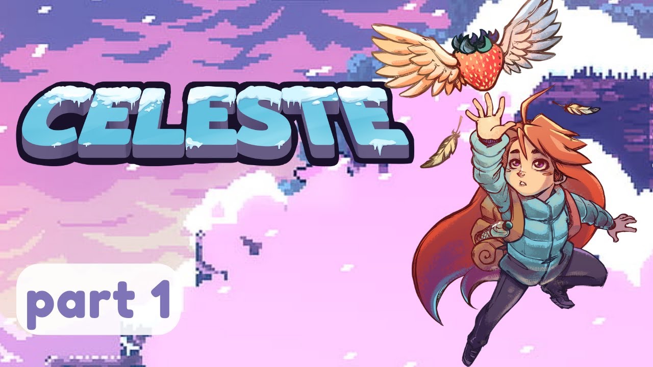 first playthrough of Celeste (chapters 1-3) while charity fundraising ...