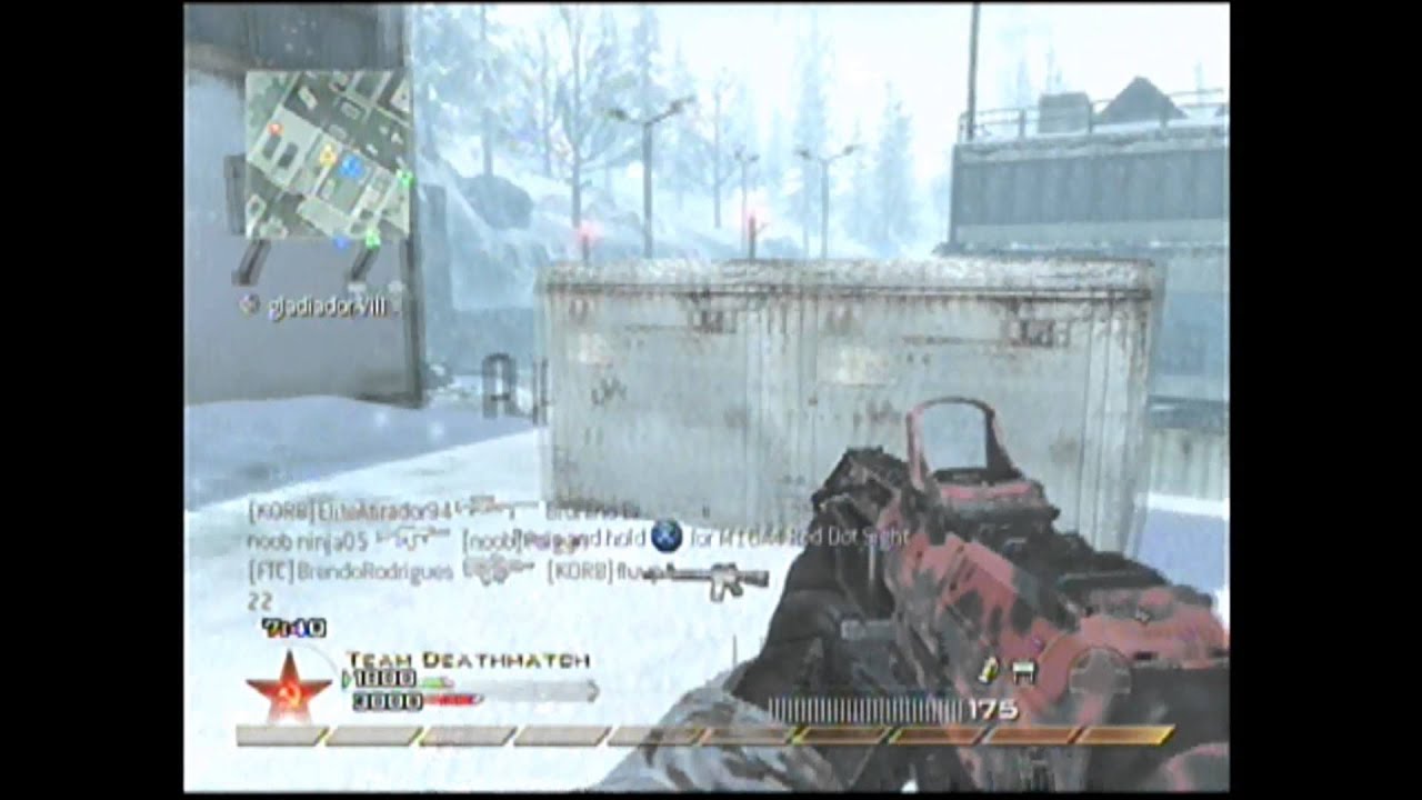 Call of Duty TDM MW2 Sub Base - YouTube