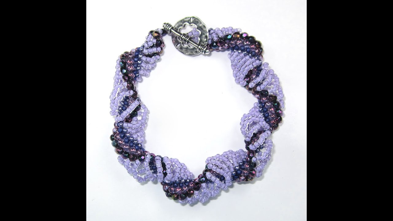 Dutch Spiral Bracelet or Necklace Tutorial - YouTube