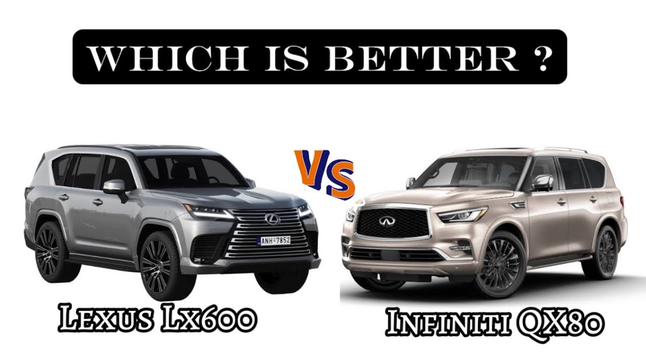 2024 Infiniti QX80 vs Lexus LX 600: A Comprehensive Comparison" - YouTube