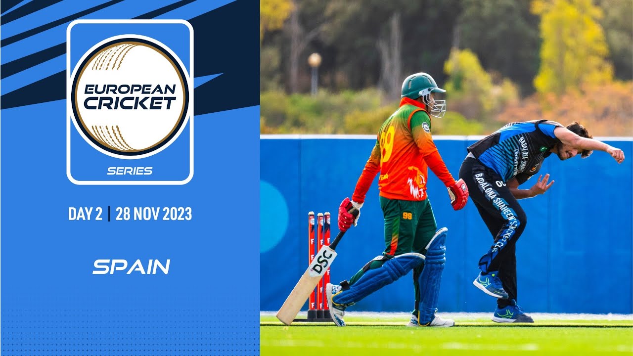 🔴 ECS Spain, 2023 | Day 2 | T10 Live Cricket | European Cricket - YouTube