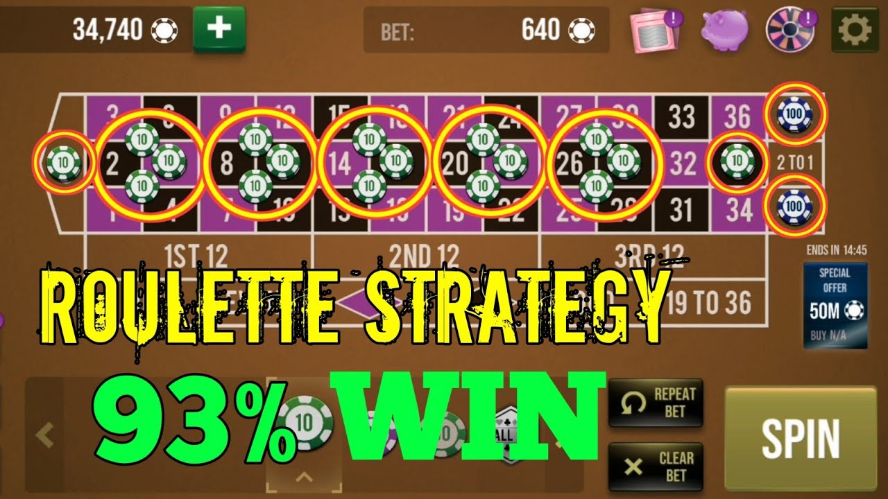 Roulette Strategy 93% Win 💯🌹 || Roulette Strategy To Win || Roulette ...