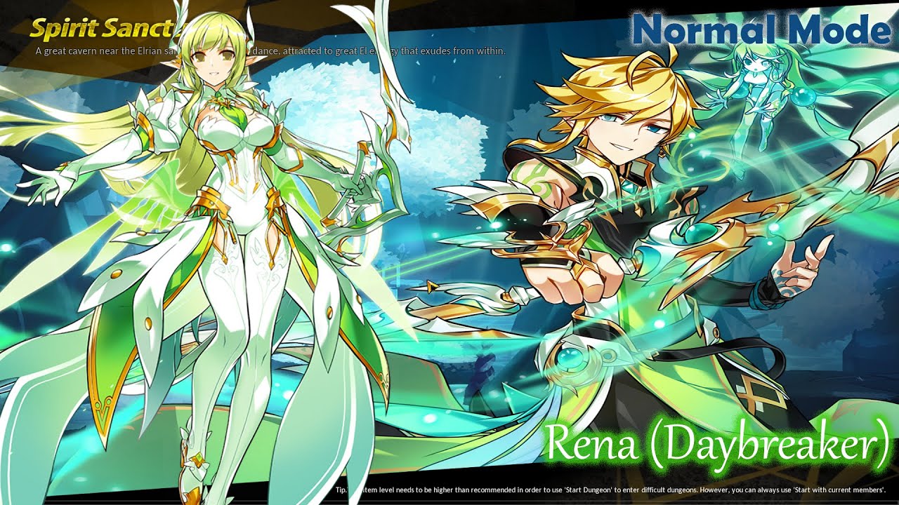 [Elsword] Daybreaker on Spirit Sanctum 14-3 [Normal Mode] - YouTube