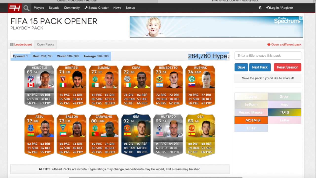 My Best Simulated Pack - YouTube