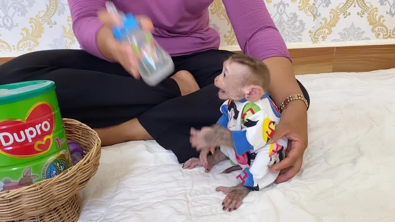Lover Milk Bottle DAM Is Temper When Mom Take From Him - YouTube