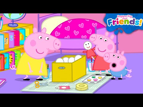 Peppa Pig Makes a PUPPET Show with Cousin Chloe 🎭 Peppa & Friends | Full Episodes | 2 Hours