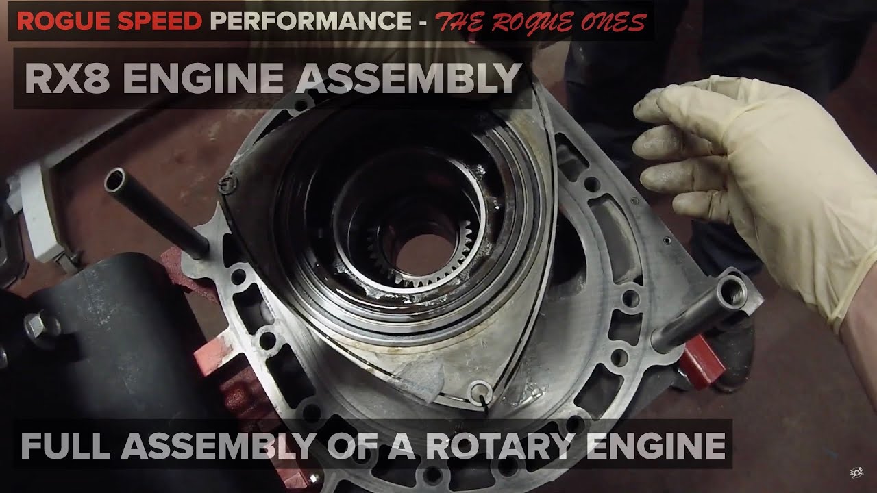 13b rotary Engine rebuild - YouTube