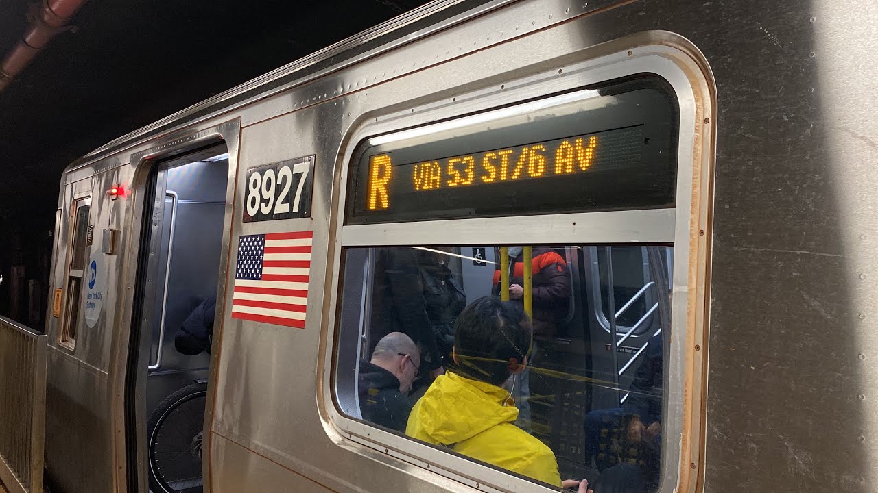 ᴴᴰ MTA Subway Special: Bay Ridge Bound R160B Siemens (R) Train ...