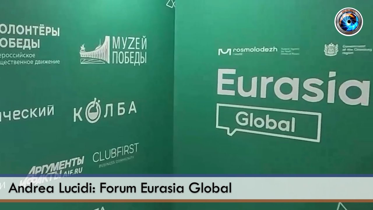 Andrea Lucidi: Forum Eurasia Global - YouTube