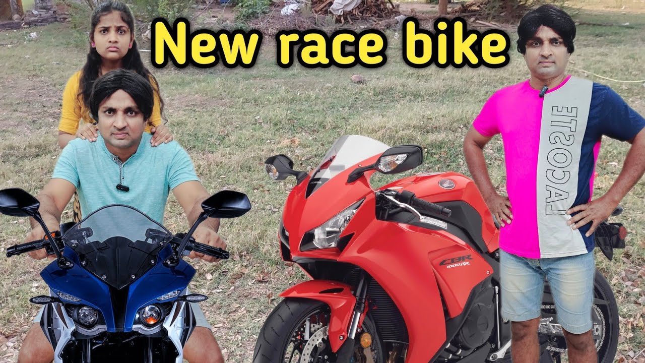 Monika's new Race bike 🏍 | comedy video | funny video | Prabhu Sarala ...