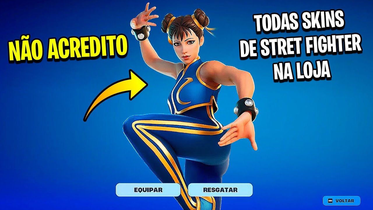 😱 CONFIRMADO! A VOLTA DE STREET FIGHTER! TODAS AS SKINS AMANHÃ NA LOJA ...