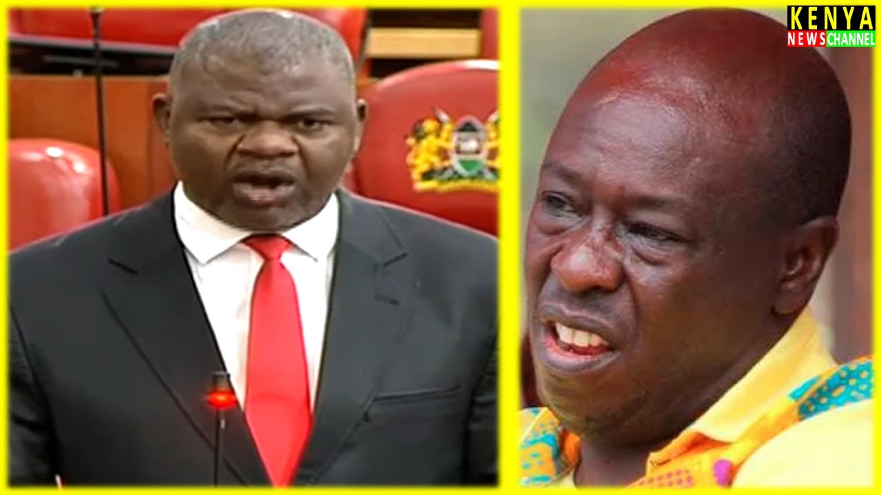 GACHAGUA IMPEACHMENT - Listen what Angry MP Kajwang told UDA MPs in ...