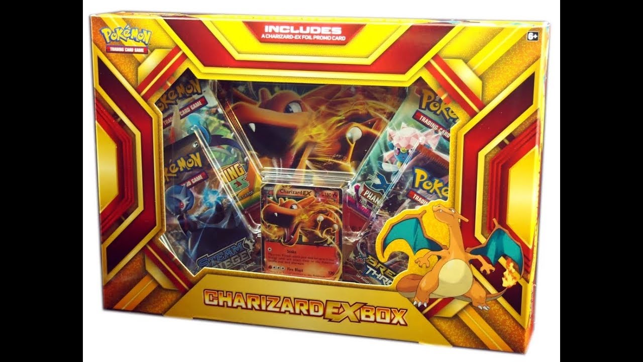 Pokemon Charizard EX Box Opening + Epic Rainbow GX card - YouTube