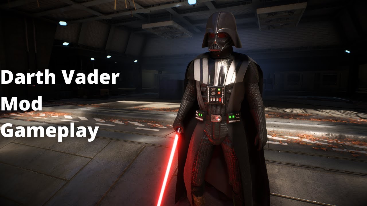 Star Wars Battlefront II - Darth Vader Mod Gameplay (Fallen Order ...