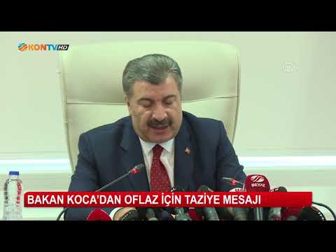 Bakan Kurum'dan Halit Oflaz için taziye mesajı