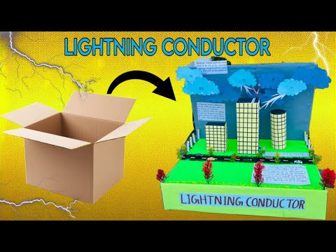 LIGHTNING CONDUCTOR PROJECT MODEL⚡️WHAT IS LIGHTNING CONDUCTOR ⛈ ...