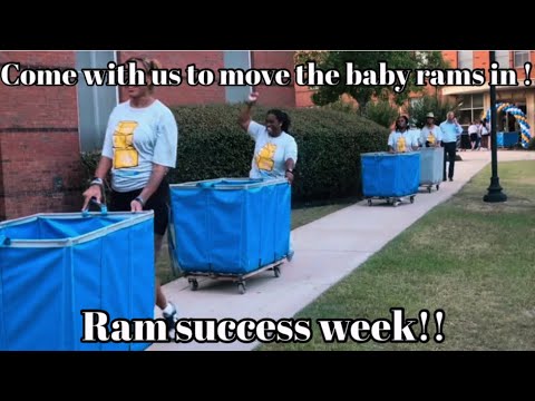 RAM SUCCESS WEEK: ASU FRESHMAN MOVE IN!!! Part 1 - YouTube