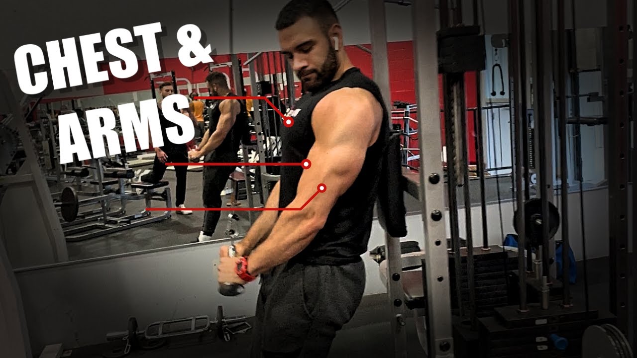 Chest & Arms Workout For Mass - YouTube