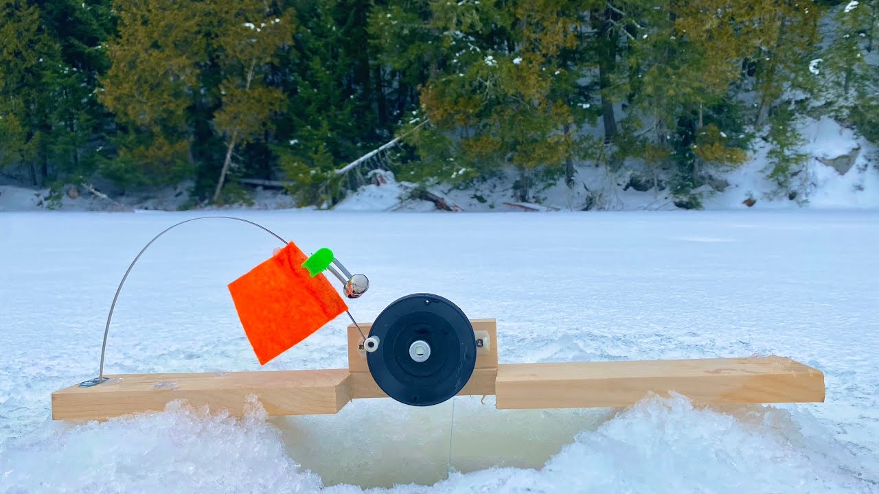 DIY - The ULTIMATE Tip-up / L'ULTIME brimbale - YouTube