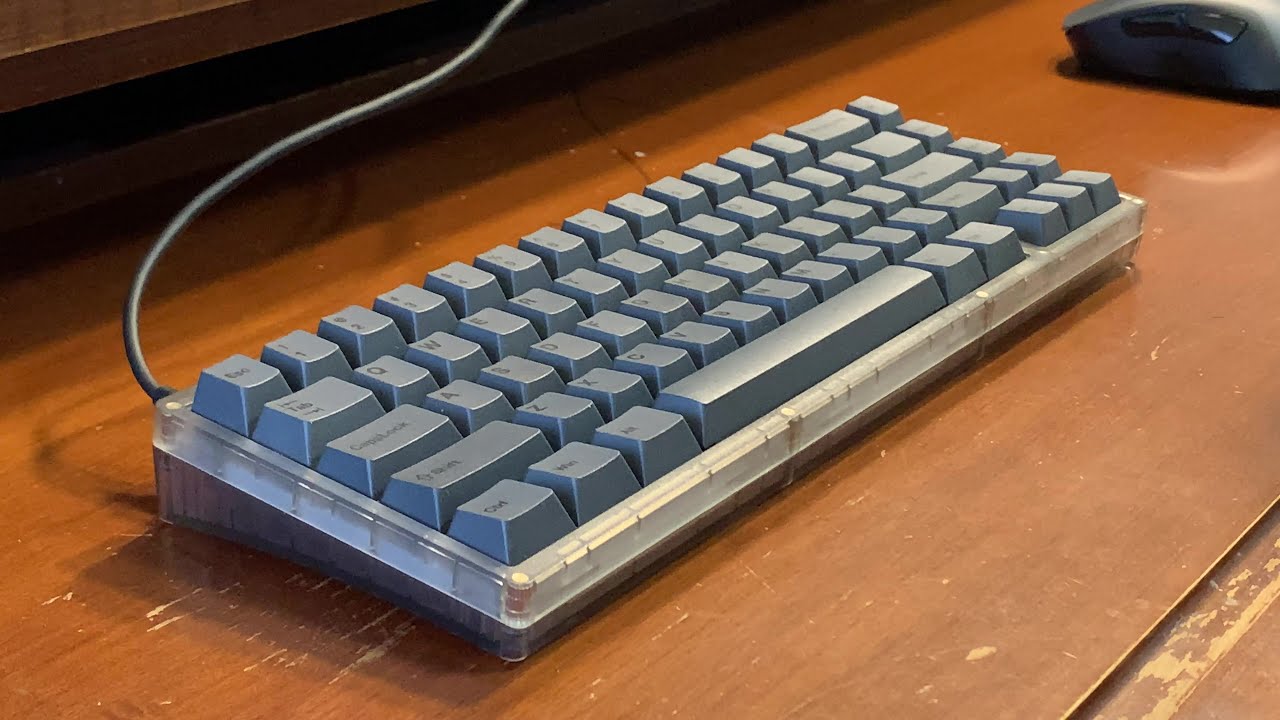 KBD67 Lite Unlubed Silent Alpaca Linears Sound Test - YouTube